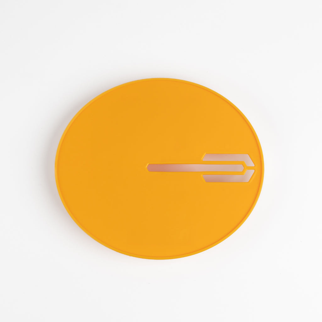 Front Number Plate - Yellow