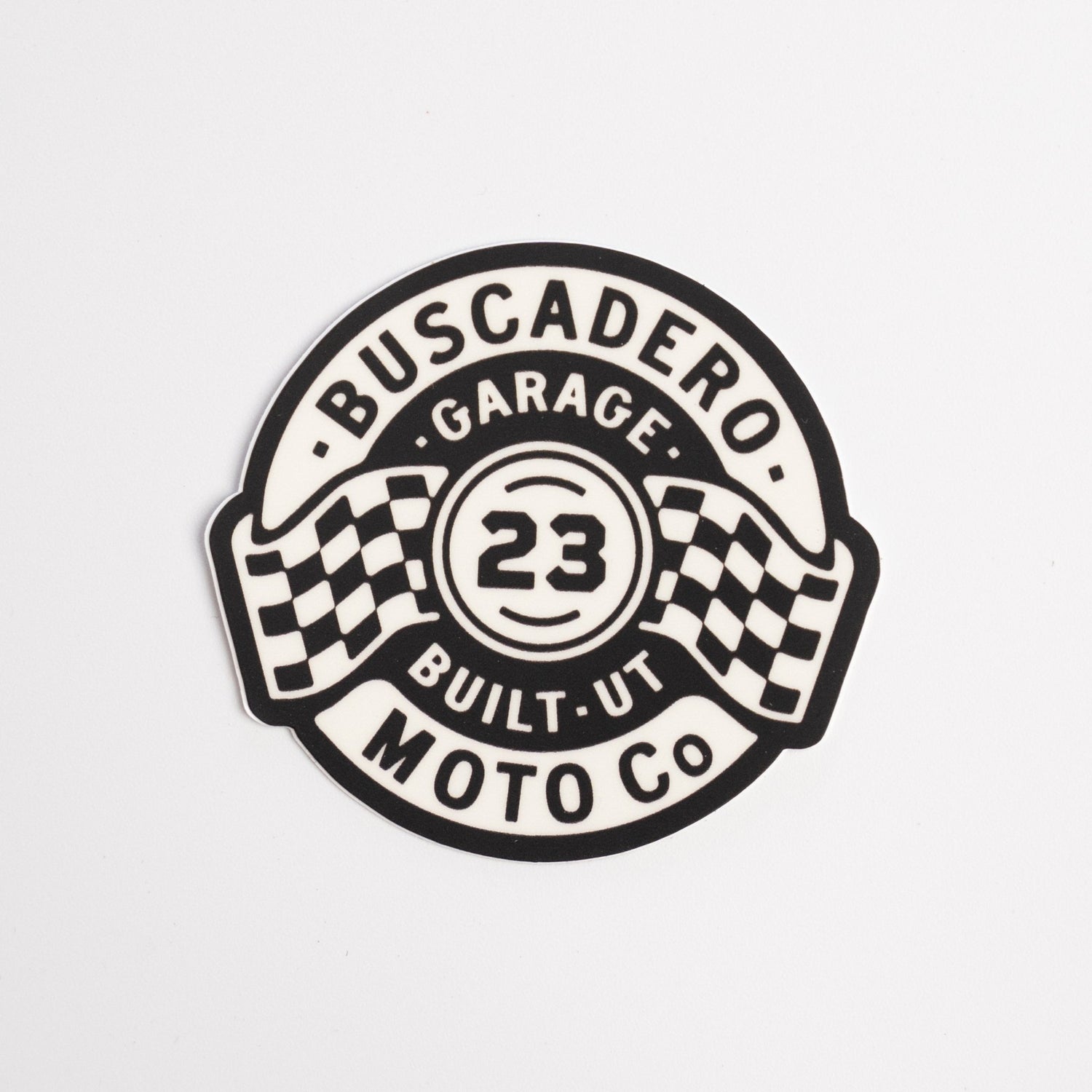 "Garage Built" Sticker
