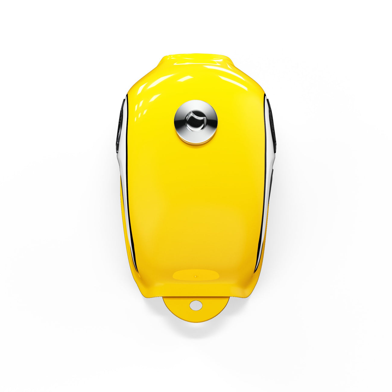 BSX Fuel Tank - Teardrop Yellow/White